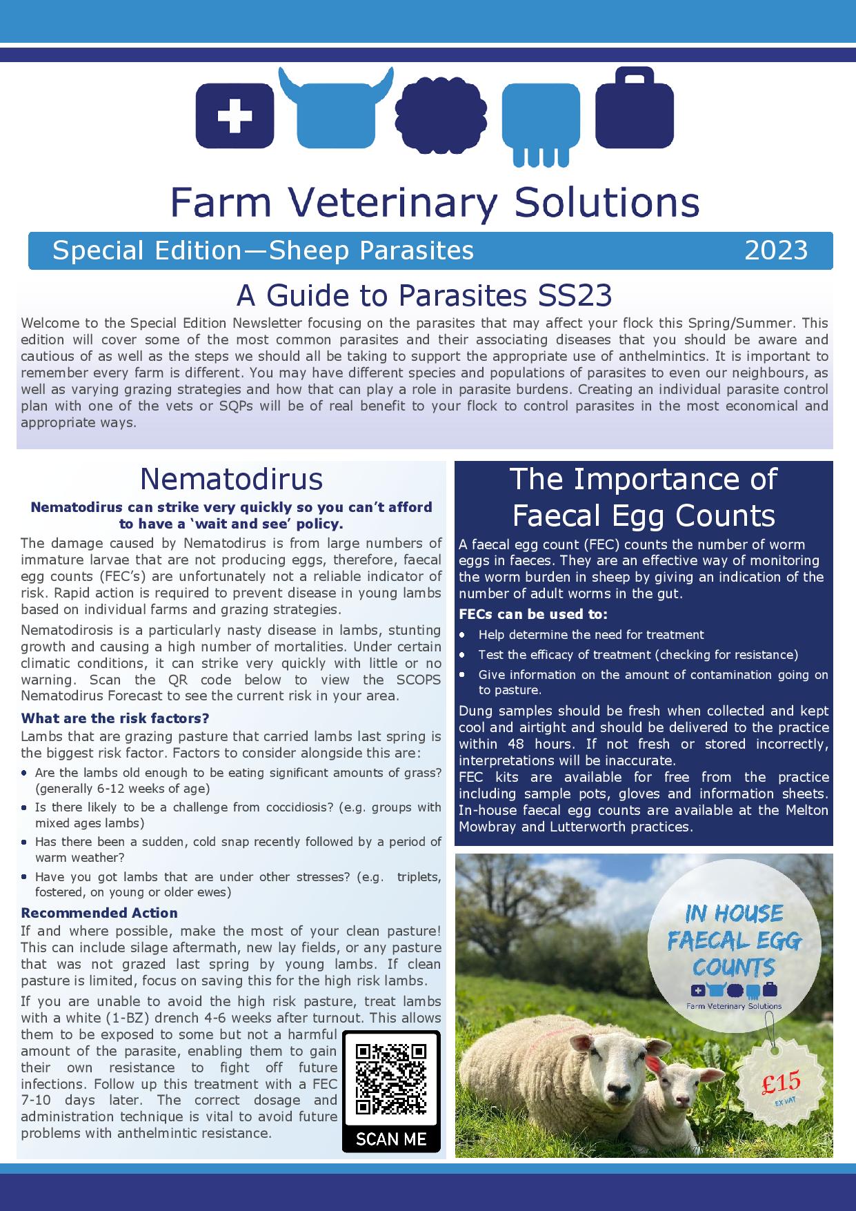 Have you seen our recent Special Edition Newsletters? | Farm Vet Solutions